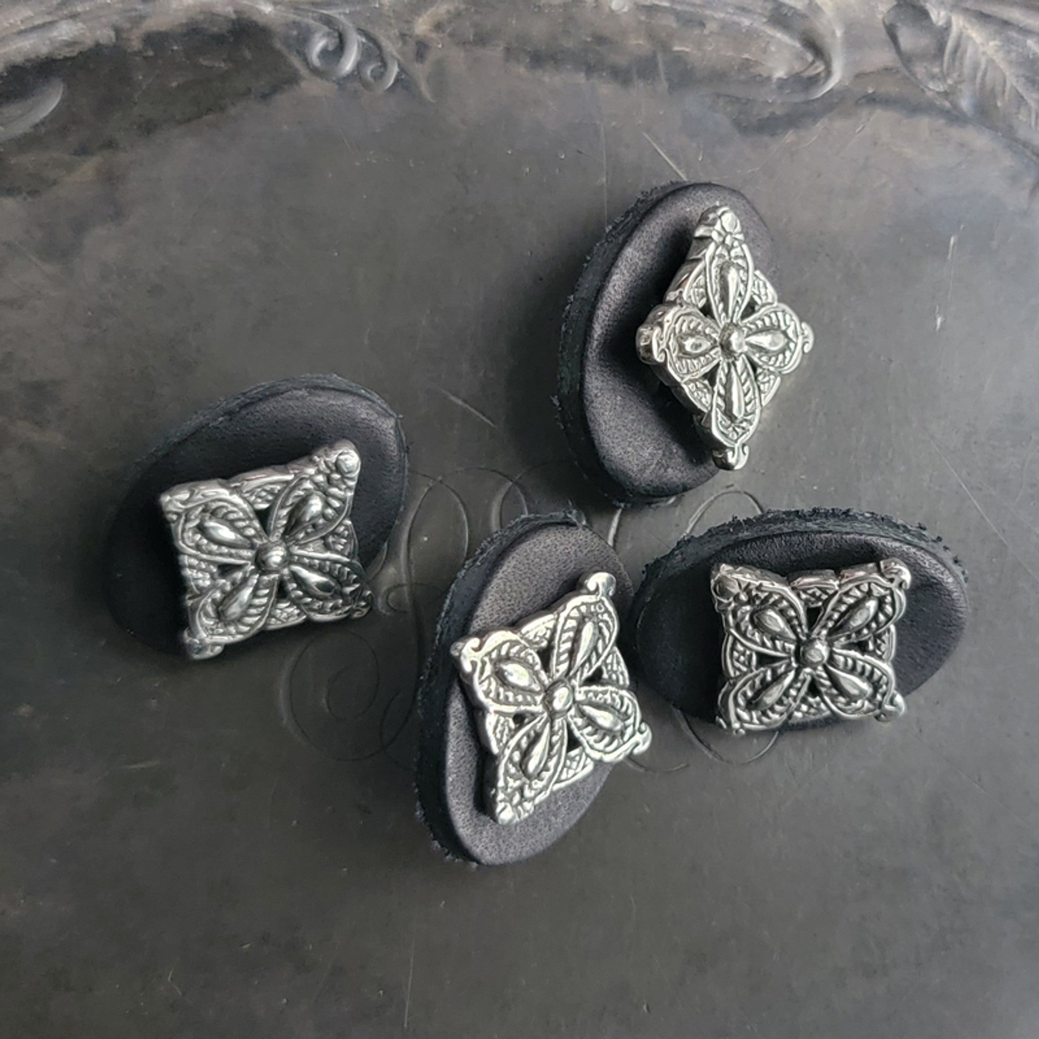 JUL Designs Medieval Cross Stud Buttons - Set of 4 – Artisanthropy ...